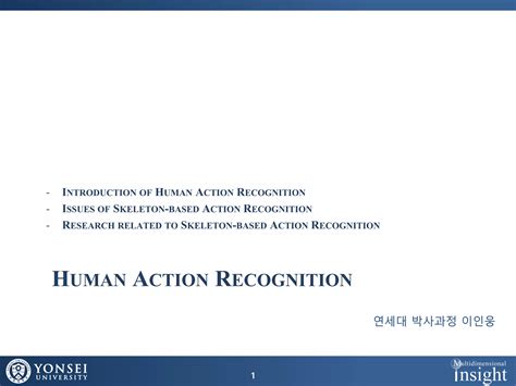 Human Action Recognition Pdf