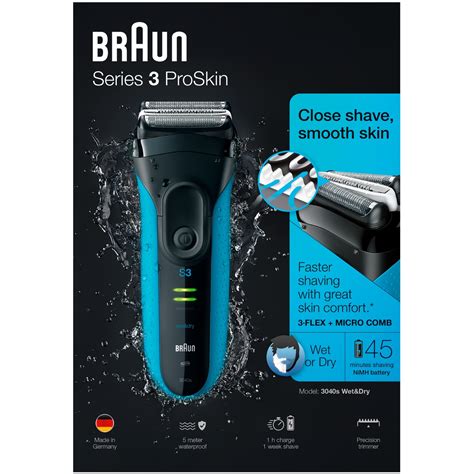 Braun Series 3 ProSkin 3040s Electric Shaver