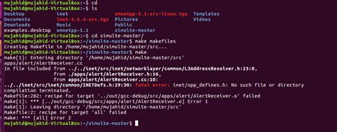 Error Making Simulte Master Branch In Omnet And Inet Issue Inet Framework Simulte