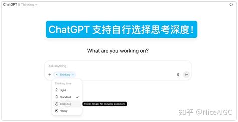 Openai 正式推出 Gpt 5 思考深度调节功能！ 知乎