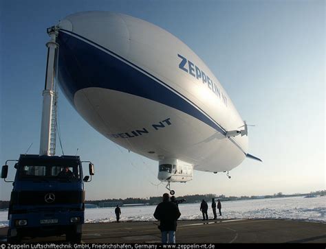 Modern Airships First Flight Of Zeppelin Nt 3 D Lzzf