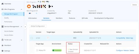 delete mini programs deprecated platform user s guide documentation