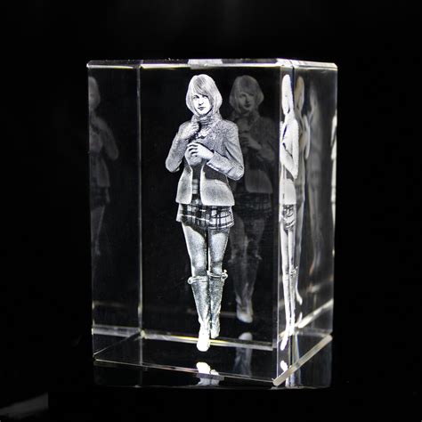Ashley Graham 3d Photo Crystal Gamer T Resident Evil Game Room