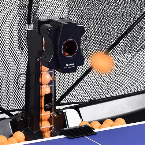 Waymark Table Tennis Robot Ping Pong Ball Machine S6 Pro Desertcart