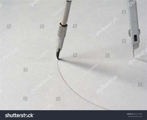 Compass Technical Drawing Instrument That Used Stock Photo Shutterstock