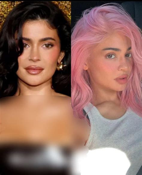 رنگ موی جدید کایلی جنر همه را سورپرایز کرد عکس