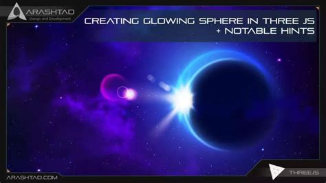 Arashtad On Linkedin Creating Glowing Sphere In Three Js Notable