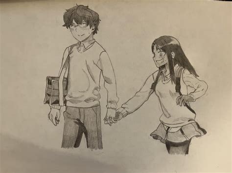 I Drew Nagatoro And Senpai Rnagatoro