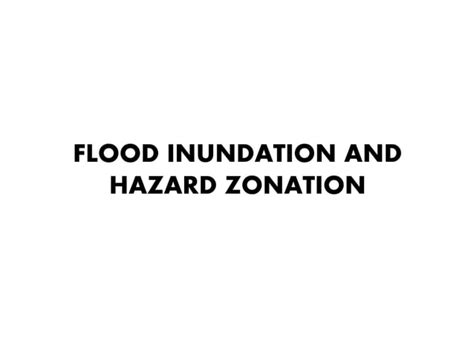 Flood Mitigation And Management Pptx Weather Science