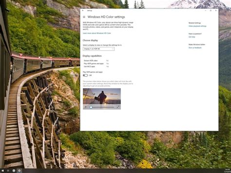 How To Enable HDR Settings On Windows 10 Windows Central