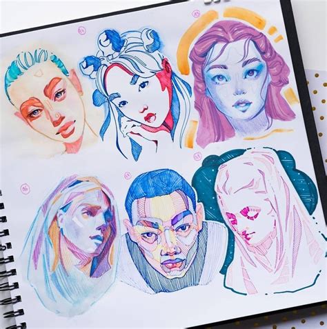 Sketchbook Inspiration Art Inspiration Drawing Art Inspo Art And Illustration Kunst Inspo