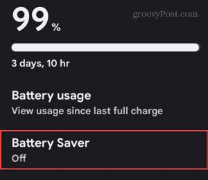 Maximize Your Battery Life How To Enable Battery Saver Mode On Android