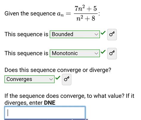 solved given the sequence an 7n2 5n2 8 ﻿ this sequence