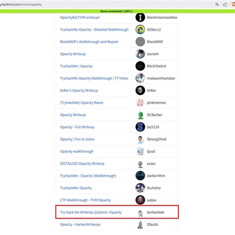 Tryhackme Opacity Ctf Cybersecurity Writeup Medium Blueteam Infosec Hackthebox