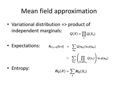Ppt Mean Field Approximation For Crf Inference Powerpoint