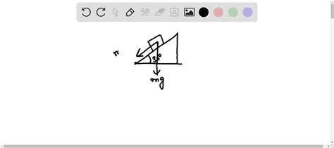 solved a block slides down a frictionless plane that makes an angle of