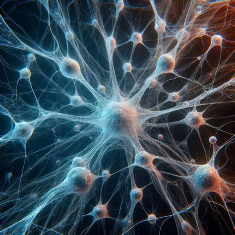 Concept Of Interconnected Neurons Stock Illustration Illustration Of