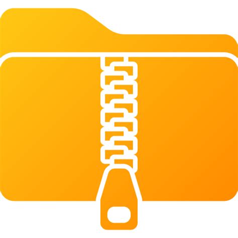 Zip Folder Free Files And Folders Icons