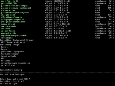 How To Install Gnome Kde Plasma Or Xfce Desktop In Almalinux 9 Rocky Linux 9 Fostips