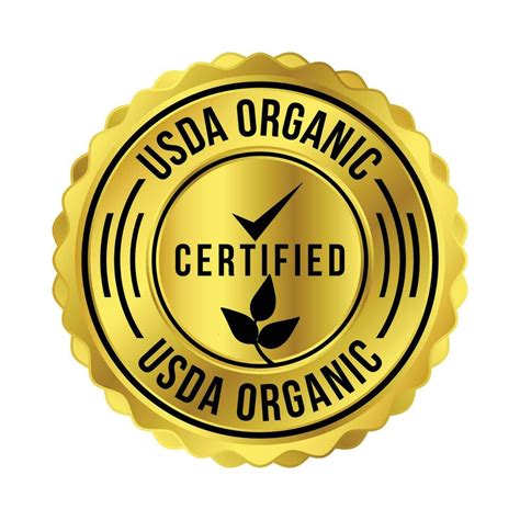 Usda Organic Certified Badge Seal United States Department Of