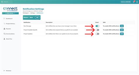 How Do I Manage Study Notifications Connect Participants