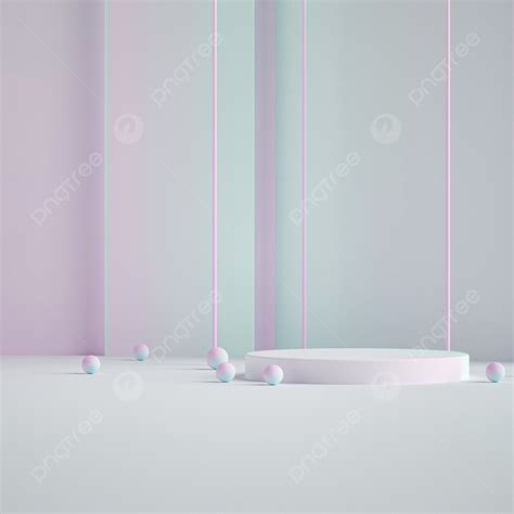 C4d Small Fresh Color Gradient Three Dimensional Booth E Commerce Main