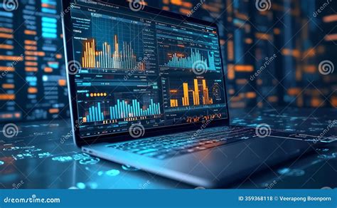 graphical representations convey financial intricacies royalty free