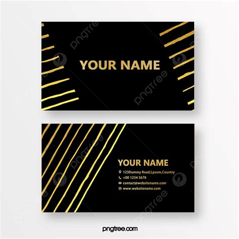 대기 블랙 골드 명함 템플릿 Psd 다운로드 디자인 자료 다운로드
