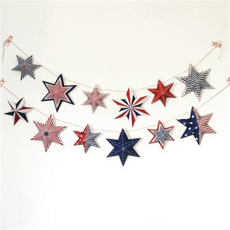 4th Of July Banner 4th Of July Decorations Printable 4th Of July