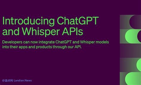 OPENAI推出语音转文本API接口 支持超多语言价格仅4分钱 分钟 蓝点网