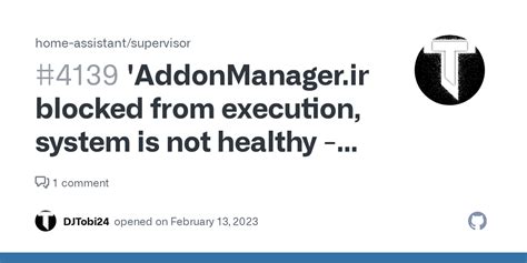 Stall Blocked From Execution System Is Not Healthy Setup · Issue 4139