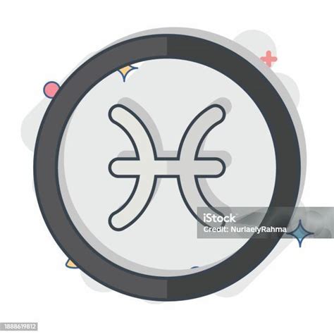 아이콘 물고기자리 별자리 기호와 관련이 있습니다 만화 스타일 심플한 디자인 편집 가능 간단한 일러스트레이션 0명에 대한 스톡 벡터 아트 및 기타 이미지 Istock
