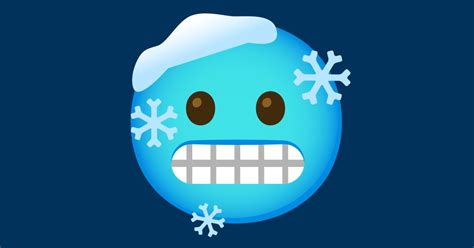 🥶 Abaixo De Zero Emojis