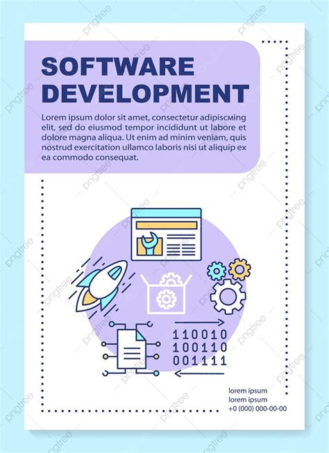 software development poster template layout template download on pngtree