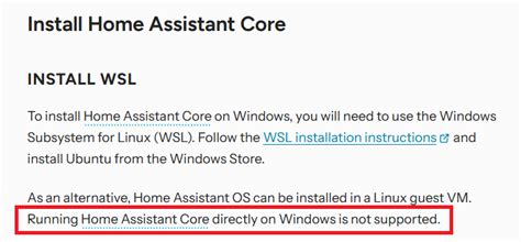 Unable To Start The Ha From Windows Configuration Home Assistant
