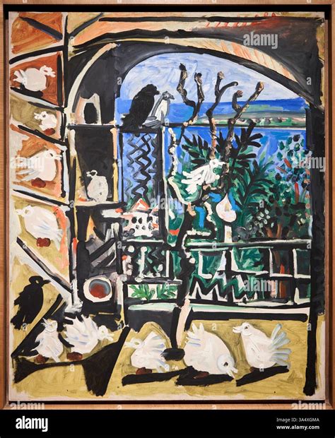 The Pigeons 1957 Oil On Canvas Pablo Picasso 1881 1973 Exhibition
