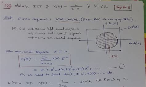 inverse z transform power series expansion method engineerstutor