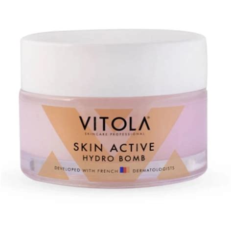 خرید و قیمت کرم آبرسان ویتولا مدل Hydro Bomb مناسب انواع پوست حجم 50 میل ترب