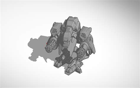 3d Design Abyss Inc Mech Suit Tinkercad