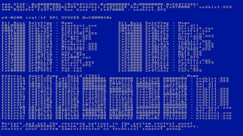 Windows Blue Screen Bsod Evolution — Martin Nobel