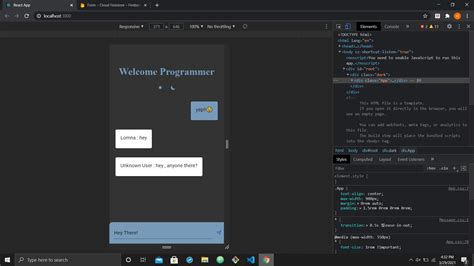 GitHub Hajra Facebook Messenger Clone