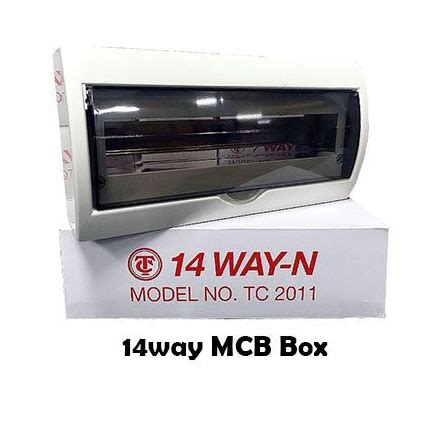 TC Tham Chee Way Way Surface PVC MCB DB Box Consumer Unit Distribution Box Shopee