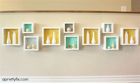 Diy Cubby Wall Display A Pretty Fix