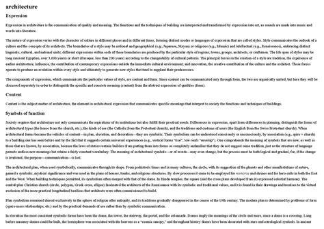 Architectural Expression Architecture Expression Expression In Architecture Is The