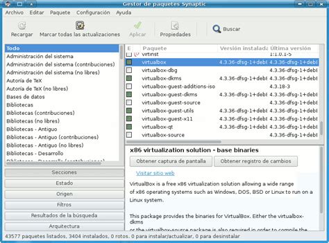 Usuariodebian Virtualbox Gpl De Oracle Corporation