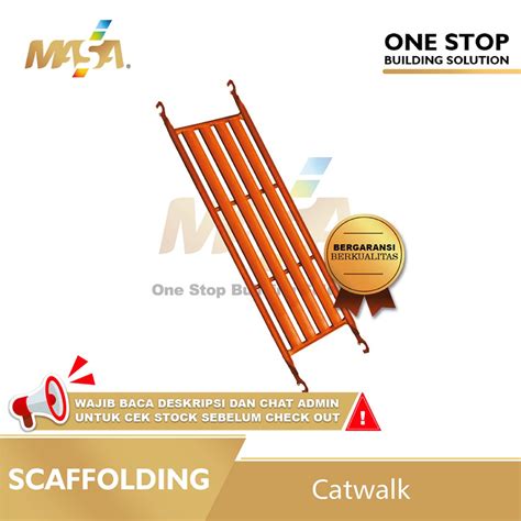 Jual Catwalk Pijakan Scaffolding Perancah Steger Murah Berkualitas Shopee Indonesia