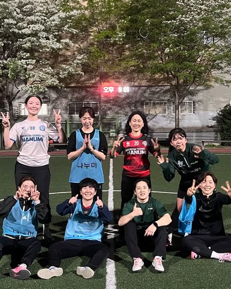 대전여자축구단 동구나누미 2025 04 29 ⭐정기운동⭐ 오늘은 동서초에서 정기운동을 했습니다 바람도 선선하게 불고 아주 운동하기 좋은 날씨였습니다👍 훈련 내용