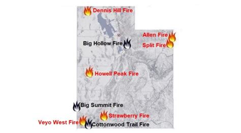Firefighters Winning Battle Against Current Utah Wildfires Gephardt Daily