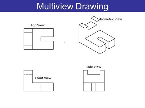 multiview drawing at getdrawings free download