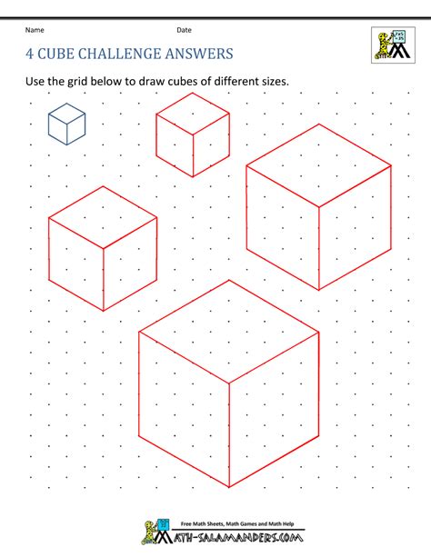 3d Shapes Worksheets